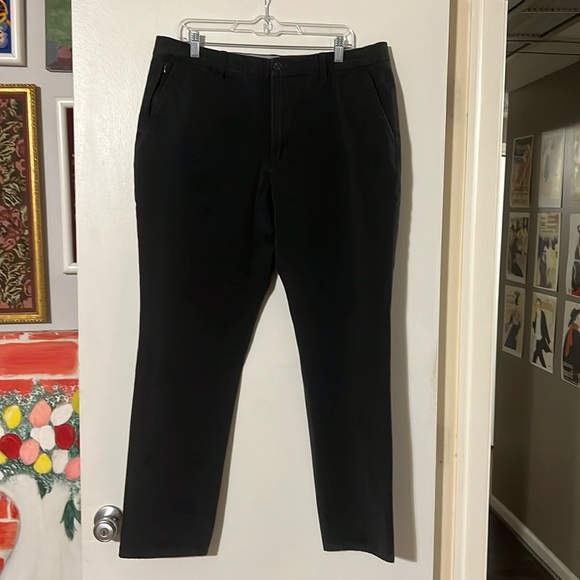 Bonobos | Pants | Bonobos Mens Black Flat Front Slim Chinos | Poshmark